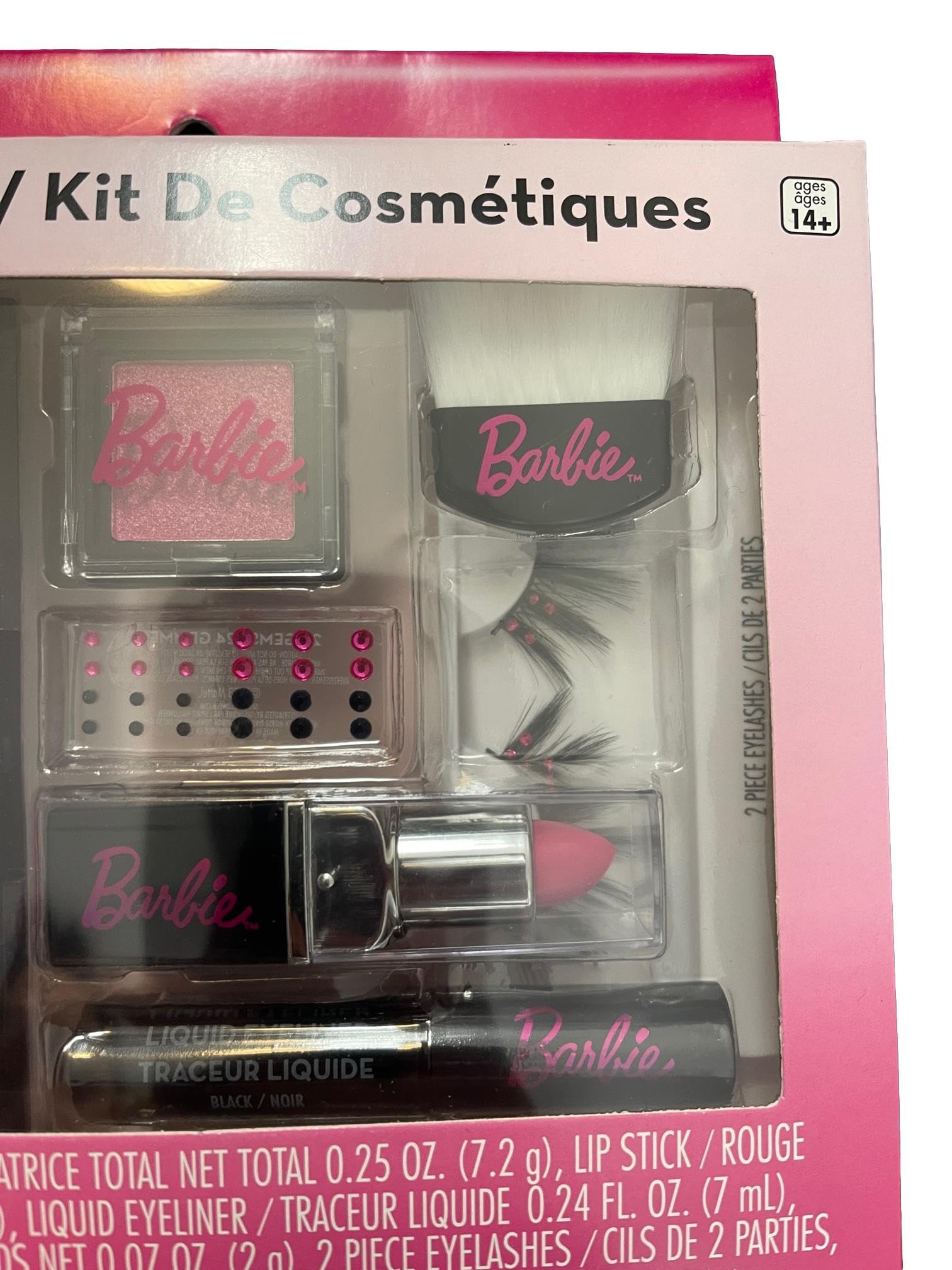 Spirit Halloween Barbie the Movie Adult Barbie Costume (One Size, Barbie Makeup Kit)