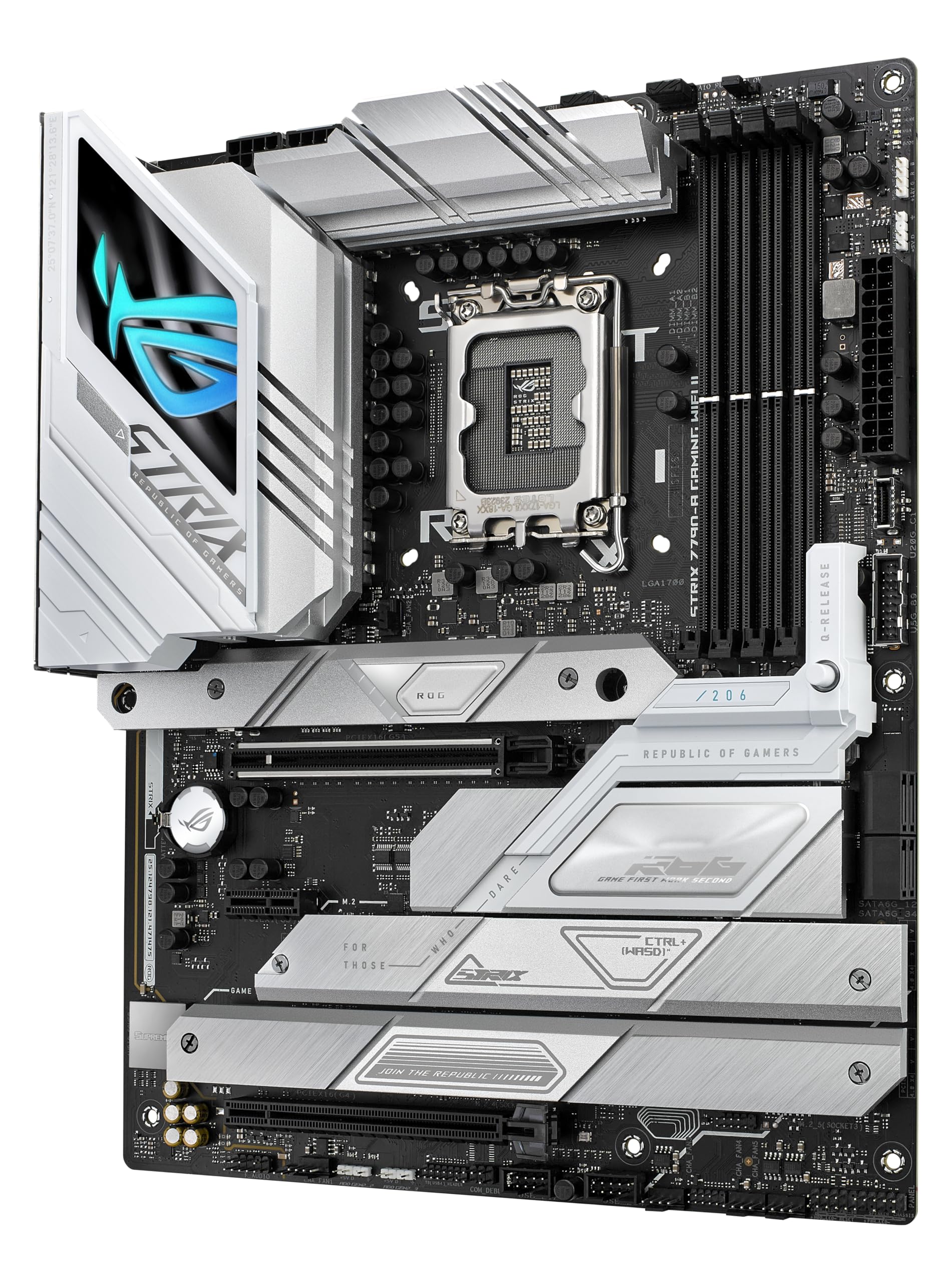 ASUS ROG Strix Z790-A Gaming WiFi II (WiFI 7) LGA 1700(Intel 14th & 13th & 12th Gen) ATX gaming motherboard(DDR5,5X M.2 slots,PCIe 5.0 x16,front-panel USB connector with PD 3.0 up to 30W)