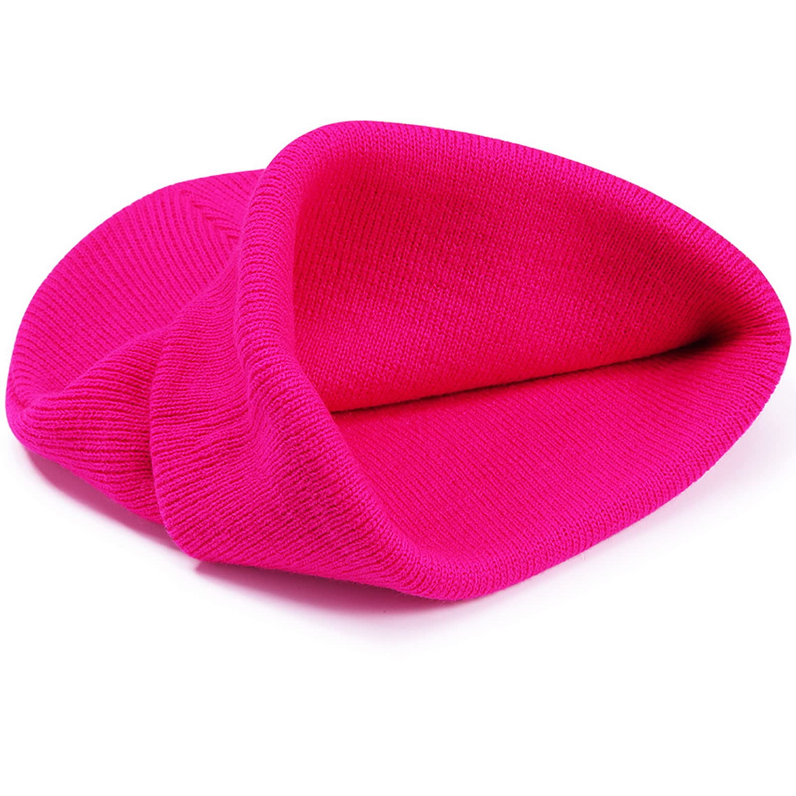 Paladoo Newborn Baby Hats 0-6 Months Hot Pink