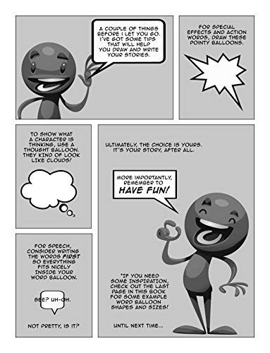 Blank Comic Book for Kids: Create Your Own Story, Drawing Comics and Writing Stories