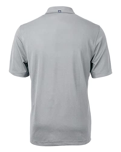 Cutter & Buck mens Short Sleeve Virtue Eco Pique Recycled Polo Shirt, Polished, Large US