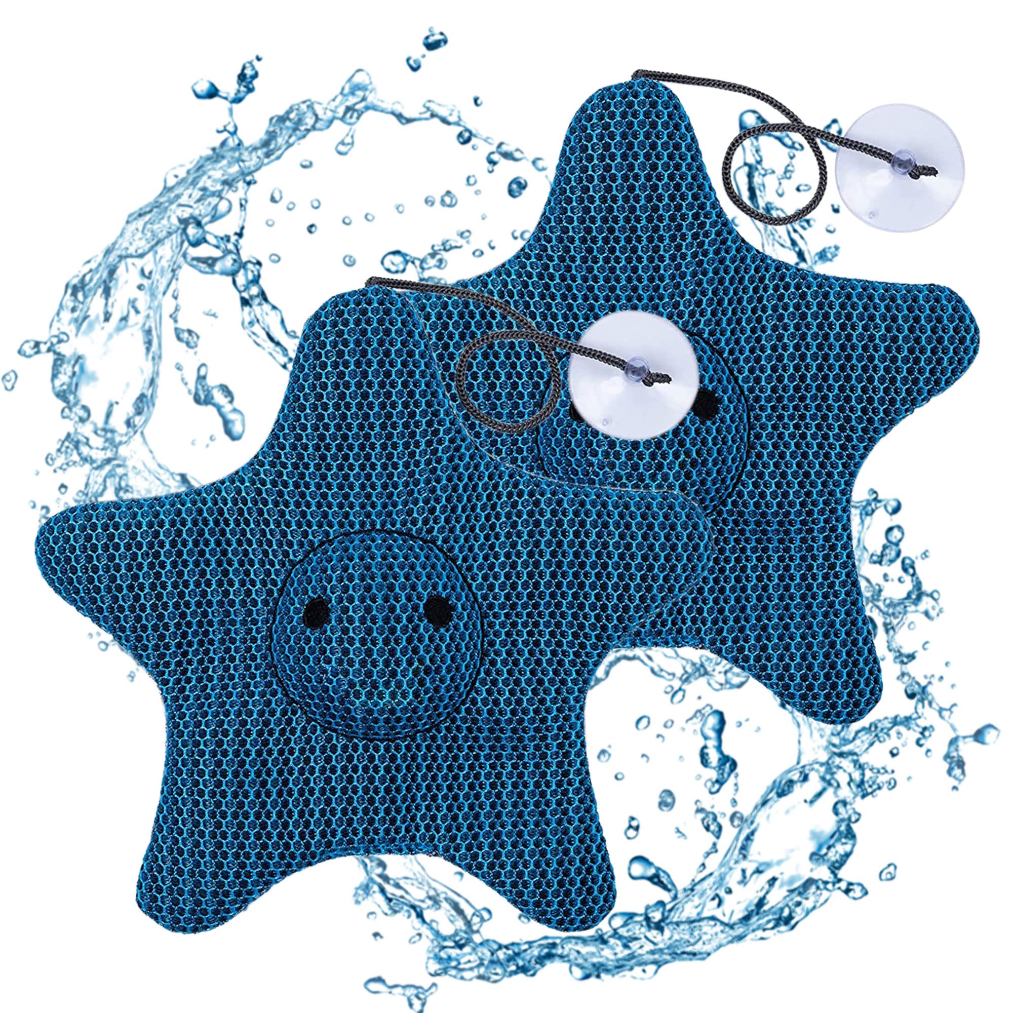 Hot Tub Scum Absorber, 2 Pack Scum Turtle Hot Tub Cleaner Hot Tub Sponges to Soak up Oils- Must Have Hot Tub Accessories for Adults Hot Tub Scum Sponge- Keeps Your Hot Tub Water Clean and Clear