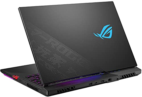 ASUS ROG Strix Scar 17 (2021) Gaming Laptop, 17.3” 300Hz IPS FHD Display, NVIDIA GeForce RTX 3070, AMD Ryzen 9 5900HX, 32GB DDR4, 1TB SSD, Opti-Mechanical Per-Key RGB Keyboard, Windows 10, G733QR-DS98