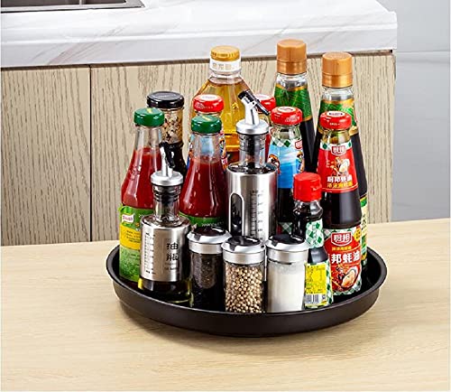 kuvar Lazy Susan Turntable Organizer Rotating Spinning Spice Rack Storage Container.