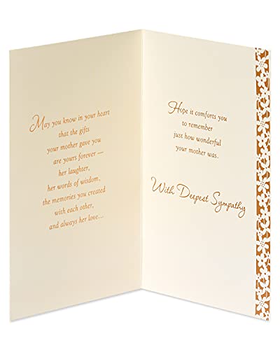American Greetings Sympathy Card for Loss of Mother (In Memory of Your Mother)