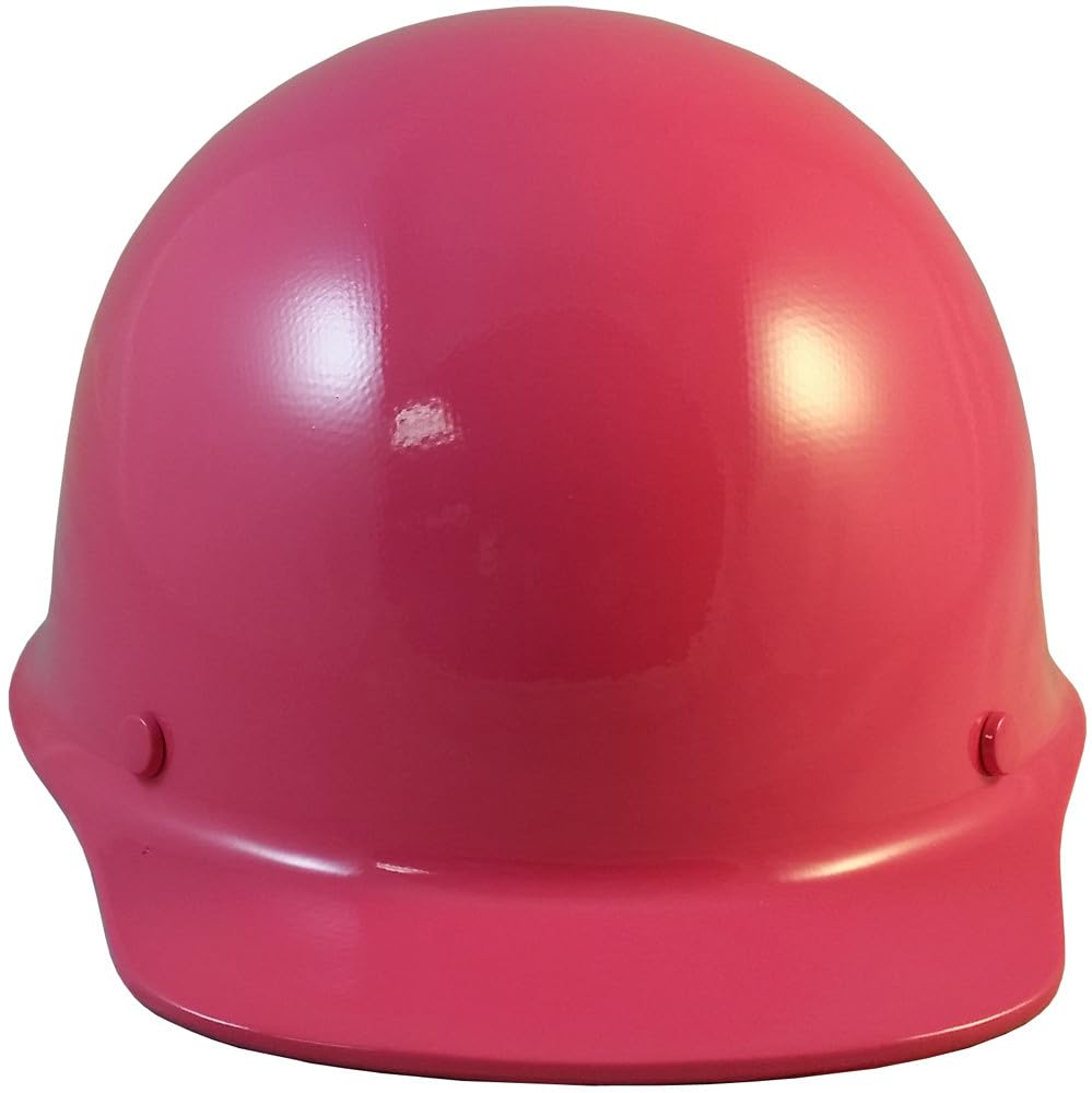 Skullguard Cap Style Jumbo Size Hard Hat with Fas-Trac 3 Ratchet Suspension Custom Hot Pink Color