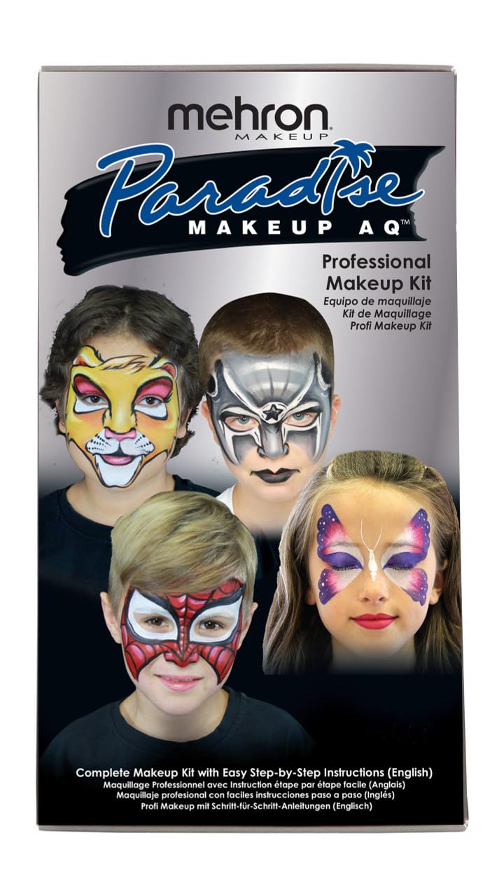 Mehron Makeup Professional Premium Makeup Kit - Paradise Face & Body Paint *