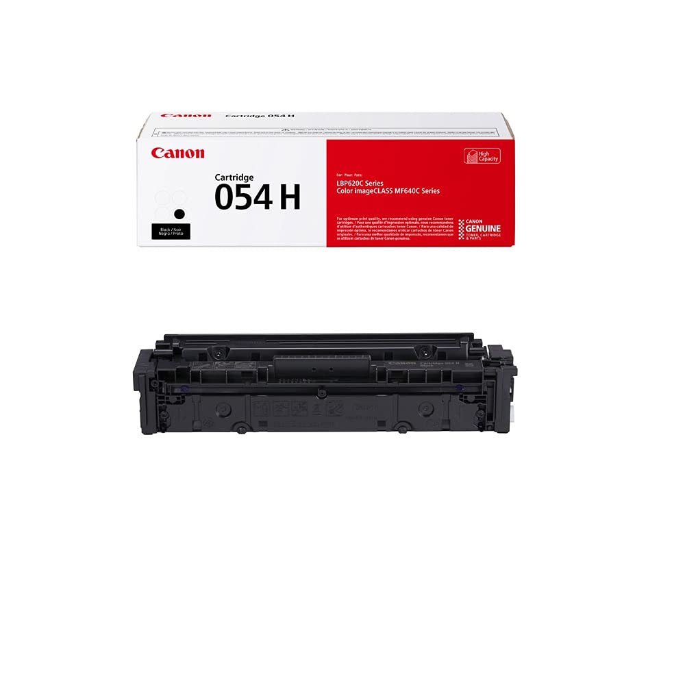 Canon 054 Toner Cartridge for imageCLASS LBP622Cdw and MF644cdw - Cyan, Magenta, Yellow, Black 4 Pack in Retail Packing
