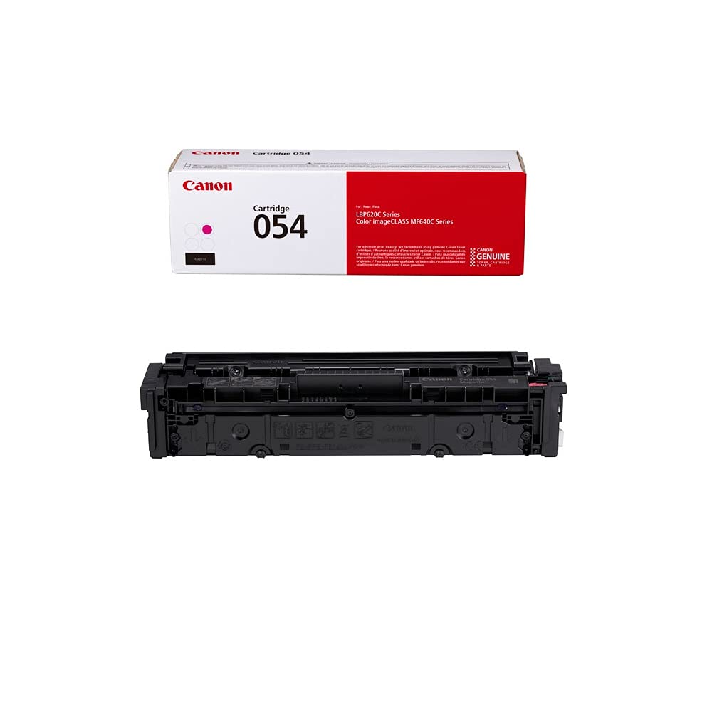 Canon 054 Toner Cartridge for imageCLASS LBP622Cdw and MF644cdw - Cyan, Magenta, Yellow, Black 4 Pack in Retail Packing