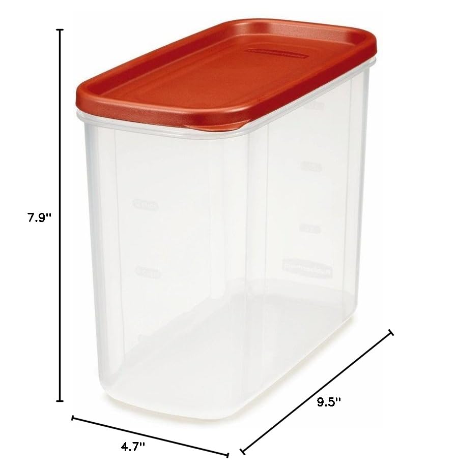 Rubbermaid 16-Cup Dry Food Container (Pack of 2), Clear