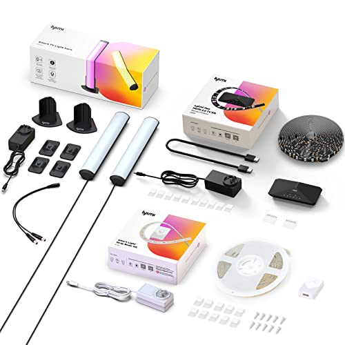Lytmi Fantasy Plus Kit with Neo 2 Sync Box & Upgraded 85-90" TV Backlight & TV Light Bar & Light Strip Starter Kit