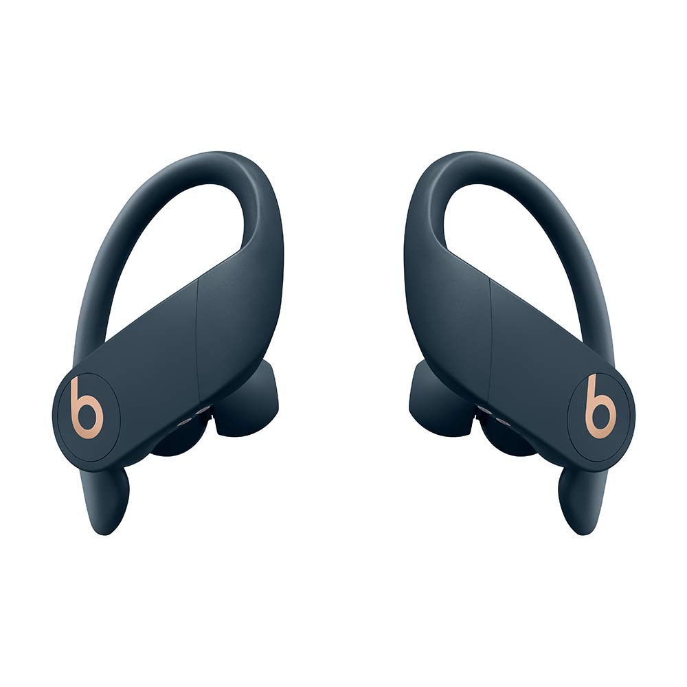 Powerbeats Pro Wireless Earphones - Apple H1 Headphone Chip, Class 1 Bluetooth, 9 Hours of Listening Time, Sweat Resistant Earbuds, Built-in Microphone - Navy