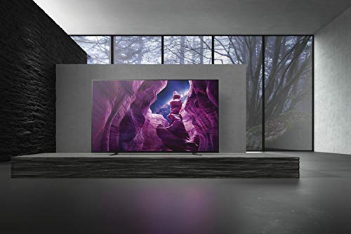 Sony A8H 65-inch TV: BRAVIA OLED 4K Ultra HD Smart TV with HDR and Alexa Compatibility - 2020 Model