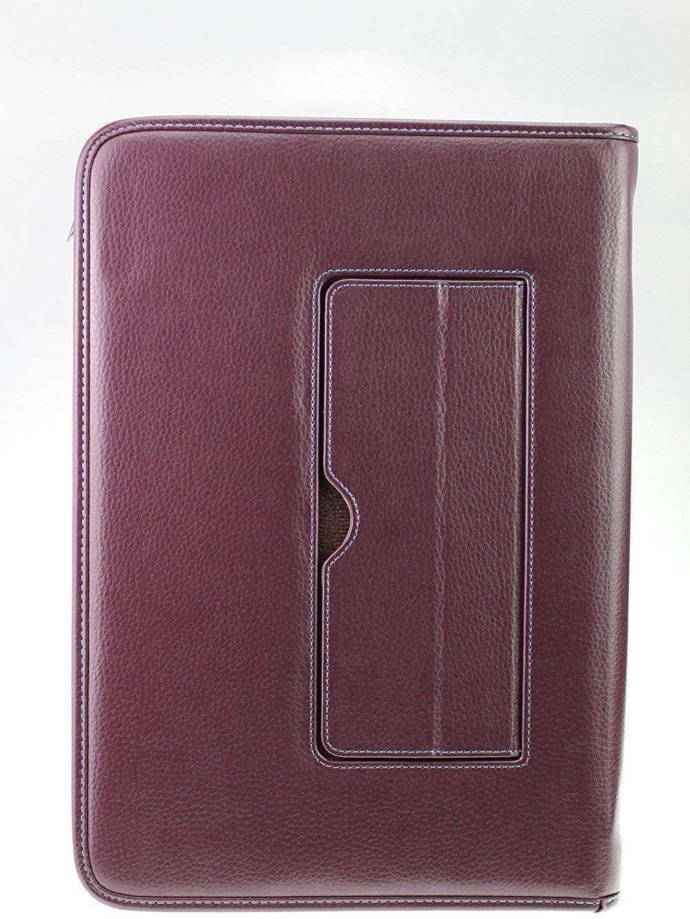 Broonel - Contour Series - Purple Heavy Duty Leather Protective Case - Compatible with HP Elite x2 G4 12.3" WUXGA+ Touchscreen Detachable Tablet