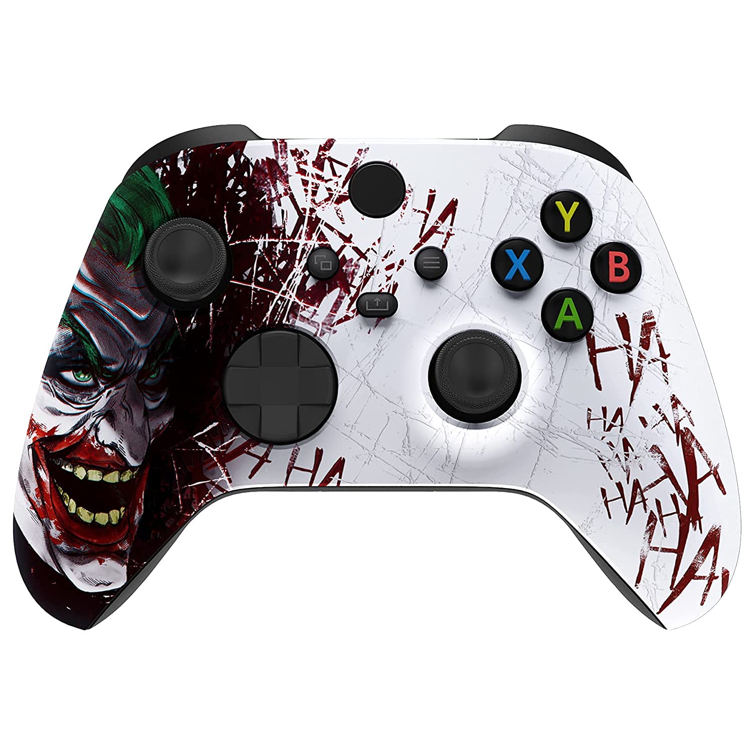 Custom Controllerzz Wireless Controller for Microsoft Xbox Series X/S & Xbox One - Custom Soft Touch Feel - Custom Xbox Series X/S Controller (X/S Jokester)