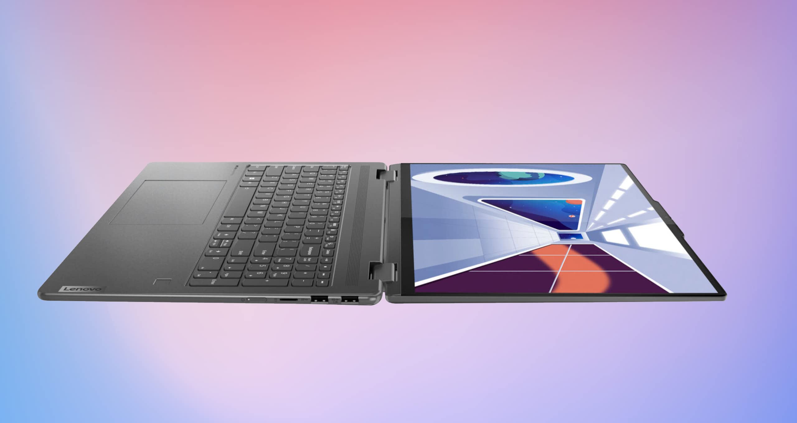 LENOVO Yoga 7I 16" 2-in-1 WUXGA 16:10 Touchscreen Laptop, Intel Core I5-1335U, Fingerprint Reader, Backlit KB, 2xThunderbolt, Wi-Fi 6E, Storm Grey, Win 11 W/Stylus Pen (8GB RAM | 512GB PCIe SSD)