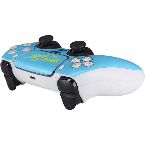 Skinit Decal Gaming Skin Compatible with PS5 Controller - Officially Licensed DC Comics Harley Quinn Movie Charcater Poster Design