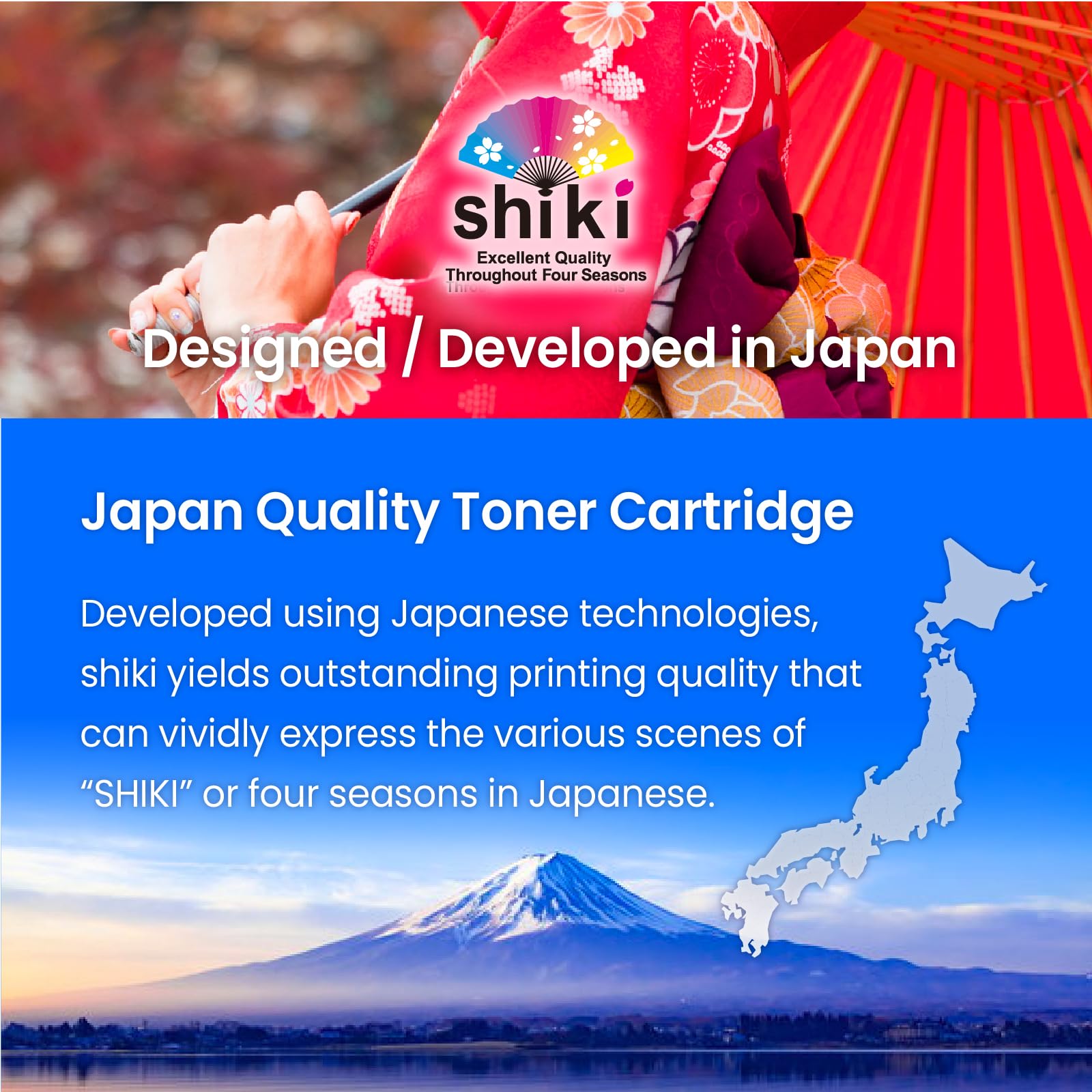 SHIKI Eco Crystal Water Resistant Laser Printer Copier Paper (without the need for laminating after printing) 30 Sheets (LTR) Made in Japan