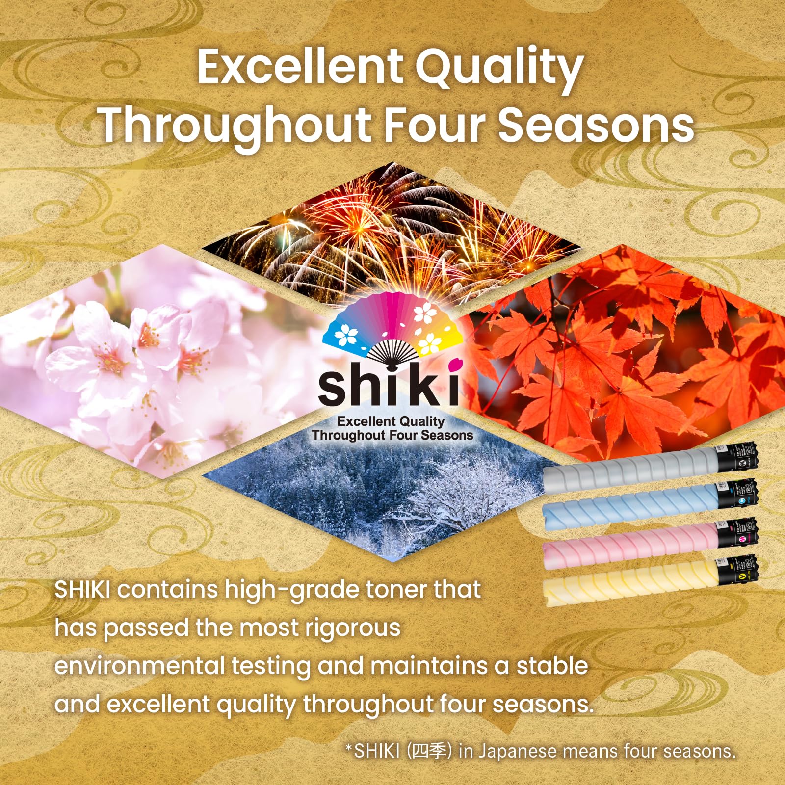 SHIKI Eco Crystal Water Resistant Laser Printer Copier Paper (without the need for laminating after printing) 30 Sheets (LTR) Made in Japan