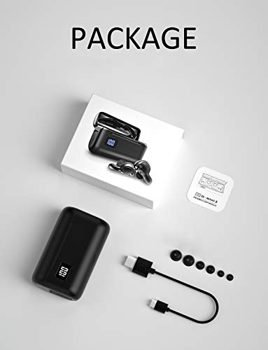 AMINY U-King True Wireless Earbuds Waterproof IPX7 Bluetooth Earbuds Wireless Headphones Bluetooth Headphones,HiFi 5.0 Wireless Earbuds 120Hrs Playing Time with Charging Case-Fireworks