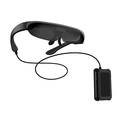 KTROK AR Glasses, Video Display Glasses with 13MP Camera, 1920 * 1080 Resolution, Pocket-Size AR Smart Glasses for Movies, Gaming, Entertainment