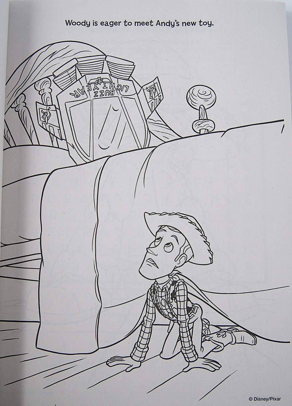 Toy Story 4 Gigantic 224 Page Coloring Book - 7.75 x 10.75 Inches
