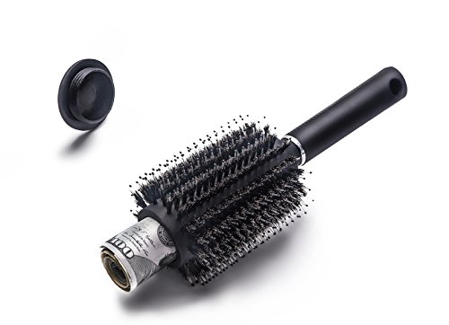 Hair Brush Comb Diversion Stash Safe by Charmonic, Stash Can, Functions as an Authentic Brush, Perfect for Travel or At Home ( 1 Pack )