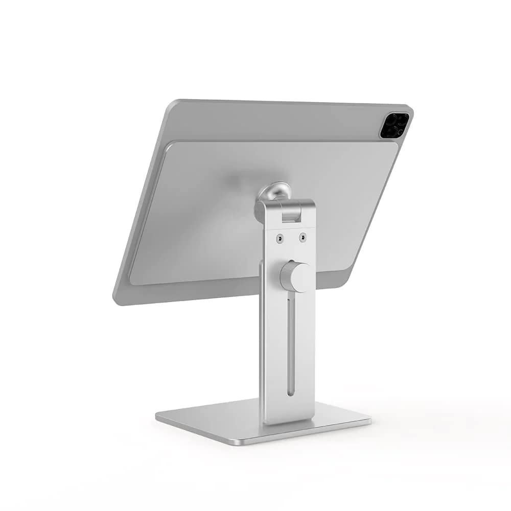 POUT E11 MAX iPad Pro Stand - Adjustable Tablet Holder Magnetic Cradle Mount Dock for Apple iPad Pro (MAX 12.9" iPad)