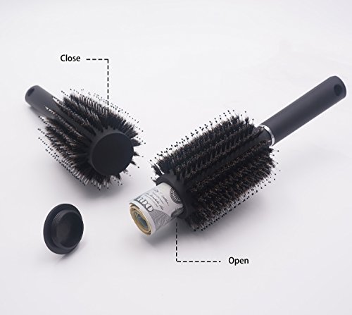 Hair Brush Comb Diversion Stash Safe by Charmonic, Stash Can, Functions as an Authentic Brush, Perfect for Travel or At Home ( 1 Pack )