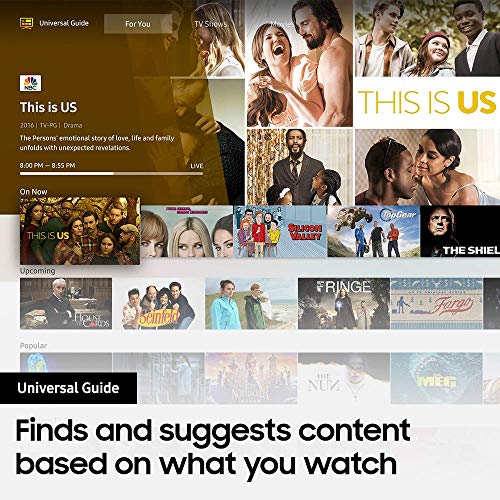 Samsung QN82Q80RAFXZA Flat 82-Inch QLED 4K Q80 Series Ultra HD Smart TV with HDR and Alexa Compatibility (2019 Model