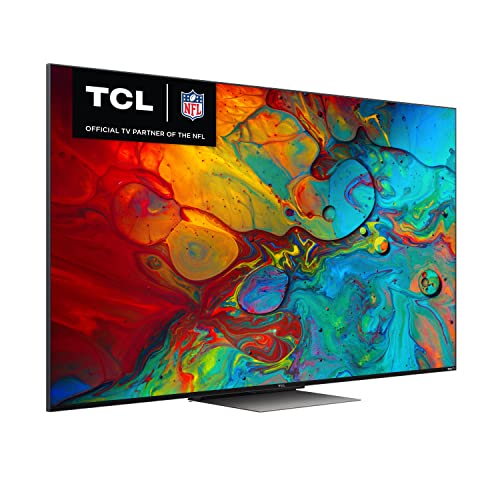TCL 55" Class 6-Series 4K Mini-LED UHD QLED Dolby Vision IQ & Atmos, 144Hz VRR, AMD FreeSync Premium Pro, Smart Roku TV β 55R655 (2022 Model), Black