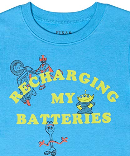 Amazon Essentials Disney | Marvel | Star Wars Toddler Boys' Pajama Set (Previously Spotted Zebra), Pack of 2, Toy Story Friends, 4T