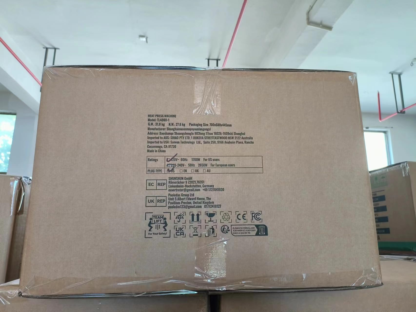 VEVOR Heat Press Machine, 16 x 24 in / 40 x 61 cm, Clamshell Sublimation Transfer Printer Teflon Coated, Digital Precise Heat Control, Silica-Gel Sponge Powerpress for T-Shirt Bag Pad Pillow