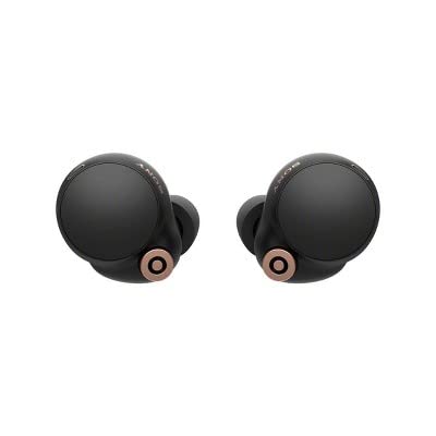 Sony WF-1000XM4 Noise Canceling Wireless Earbud Headphones - Black (Renewed)