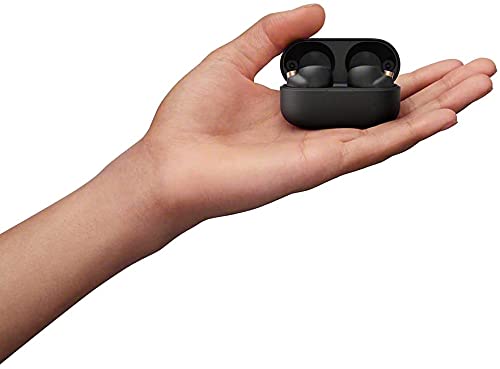 Sony WF-1000XM4 Noise Canceling Wireless Earbud Headphones - Black (Renewed)