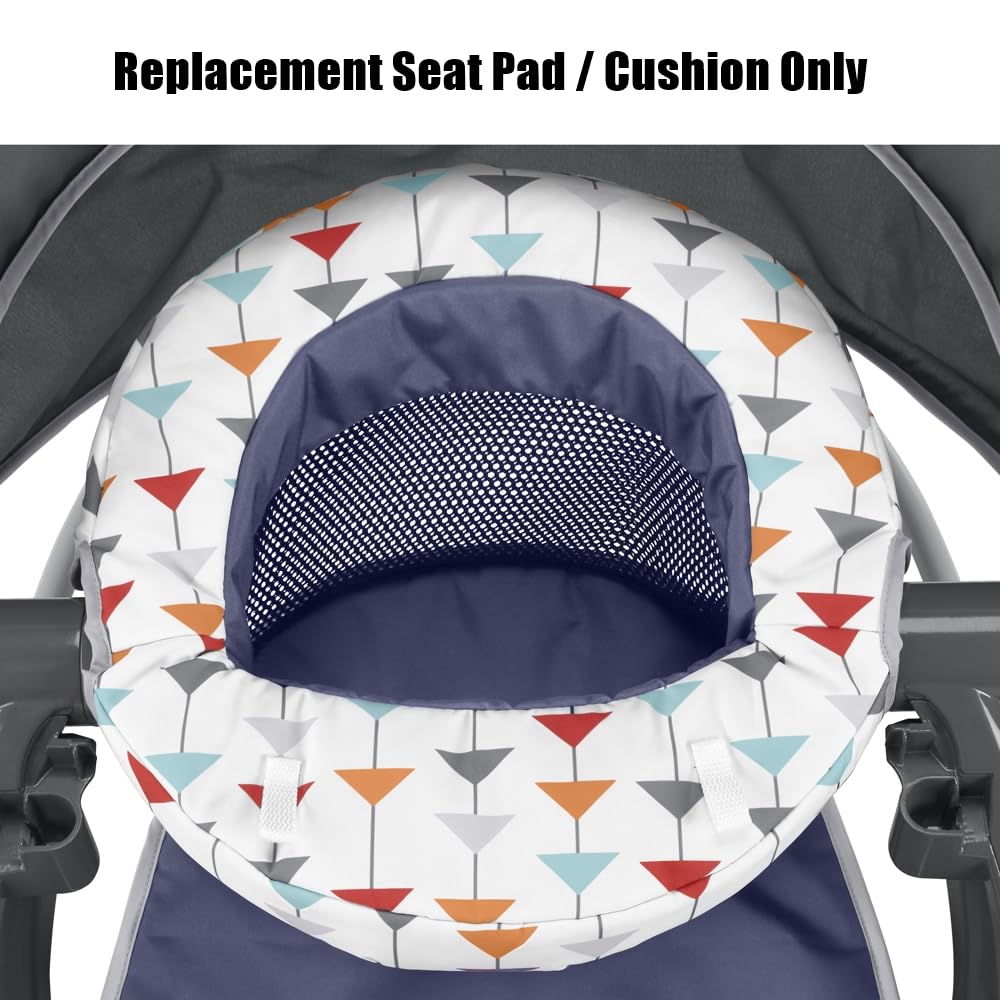 Replacement Part for Fisher-Price On-The-Go Sit-Me-Up Floor Seat - GKH30 ~ Replacement Seat Pad/Cushion