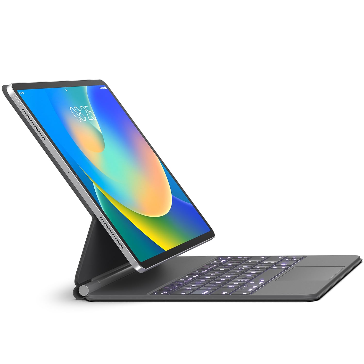 Keyboard Case for iPad Air 13 (M3 2025 / M2 2024) and iPad Pro 12.9 inch 6th / 5th / 4th / 3rd Generation – Magic-Style Magnetic Keyboard Case with Multi-Touch Trackpad – Floating Cantilever Stand