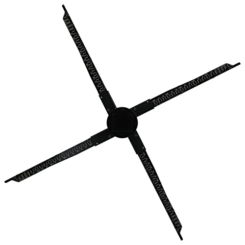 3D Hologram Fan Projector, 65CM 3D Hologram Advertising Display LED Fan with 2000 x 576 Hi-Resolution, 574 LED Beads & 16G Memory Card, Hologram Fan Advertising Display for Business, Store, Bar(#1)