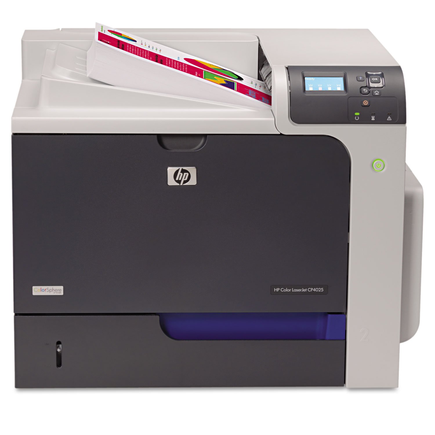Hp Laserjet Cp4020 Cp4025n Laser Printer Color 1200 X 1200 Dpi Print Plain Paper Print Desktop - CC489A - (Renewed) (Renewed)