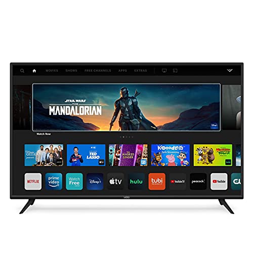 VIZIO V-Series 4K UHD LED HDR Smart TV with Apple AirPlay and Chromecast Built-in, Dolby Vision, HDR10+, HDMI 2.1, Auto Game Mode and Low Latency Gaming, V585-J01, 2021 Model (Renewed), 58 in