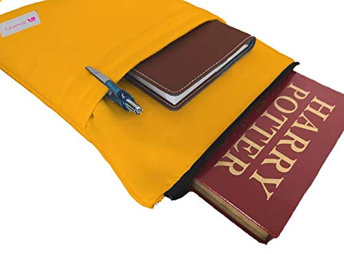 Bumblebee Book Sleeve - Book Cover for Hardcover and Paperback - Book Lover Gift - Notebooks and Pens Not Included