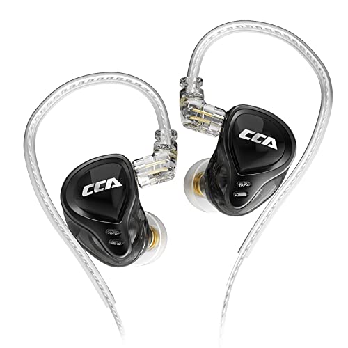 CCA CA16 PRO IEM Earphones 1DD+7BA Hybrid Driver in Ear Monitor Headphones HiFi Wired Earbud for Musicians Audiophiles Singers Music Lover