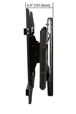 THE MOUNT STORE TV Wall Mount for TCL 55" Class LED 5 Series 2160p Smart 4K UHD TV with HDR Roku Model 55S525 TV VESA 400x200mm Maximum Extension 26 inches