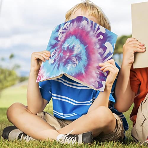 Flashideas Purple Mushroom Text Book Cover for Schoolbooks Extra Large Book Cover for Home Office School Reusing Book Covers Book Dust Jacket Covers for Workers Primary Schools