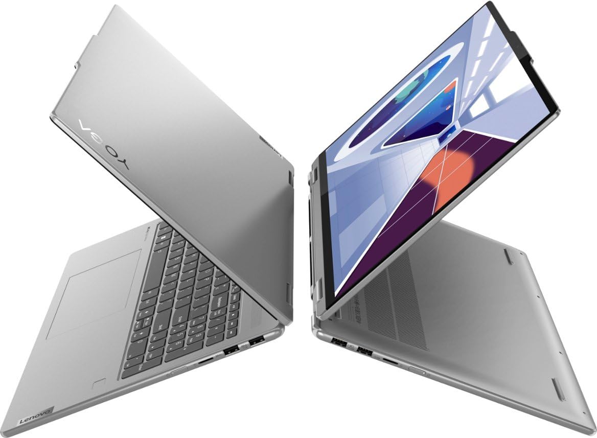 Lenovo Yoga 7i 16" WUXGA Touch 2-in-1, 360° flip-and-fold Design, Intel Core i5-1335U, 4.6GHz, 10-core, 8GB RAM 2TB SSD, Intel Iris Xe Graphics, WiFi, Backlit KB, Win11, Storm Grey, NoCo Bundle