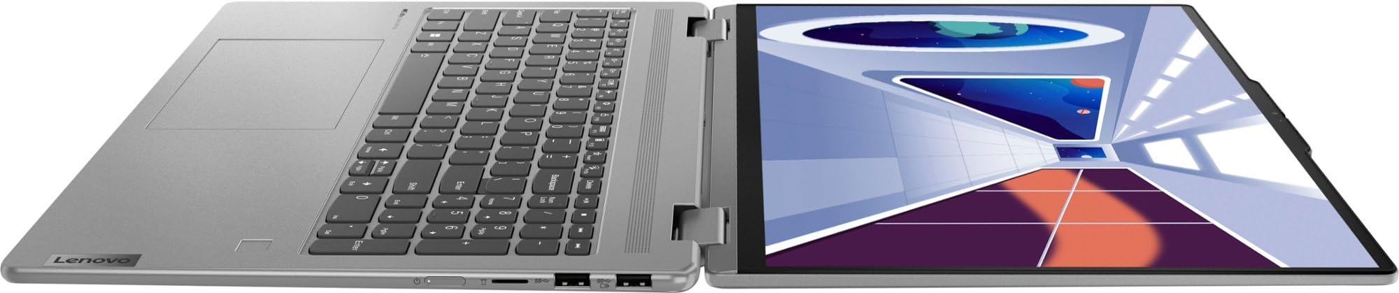 Lenovo Yoga 7i 16" WUXGA Touch 2-in-1, 360° flip-and-fold Design, Intel Core i5-1335U, 4.6GHz, 10-core, 8GB RAM 2TB SSD, Intel Iris Xe Graphics, WiFi, Backlit KB, Win11, Storm Grey, NoCo Bundle