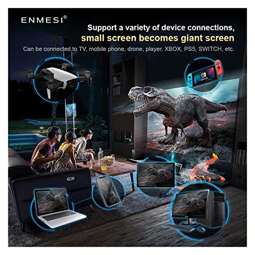 HEBBES Smart 3D Glasses AR/VR HMD Cinema-Level OLED Micro Display 200-inch Big Sceen Good Sound 2D/3D Switching Video Eyeglasses