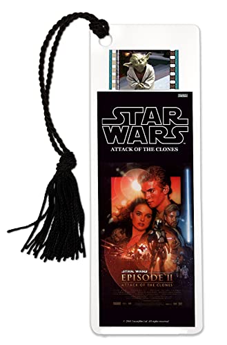 Star Wars Episode II: Attack of the Clones FilmCells Laminated 2x6 Bookmark with 35mm Clip of Film and Tassel