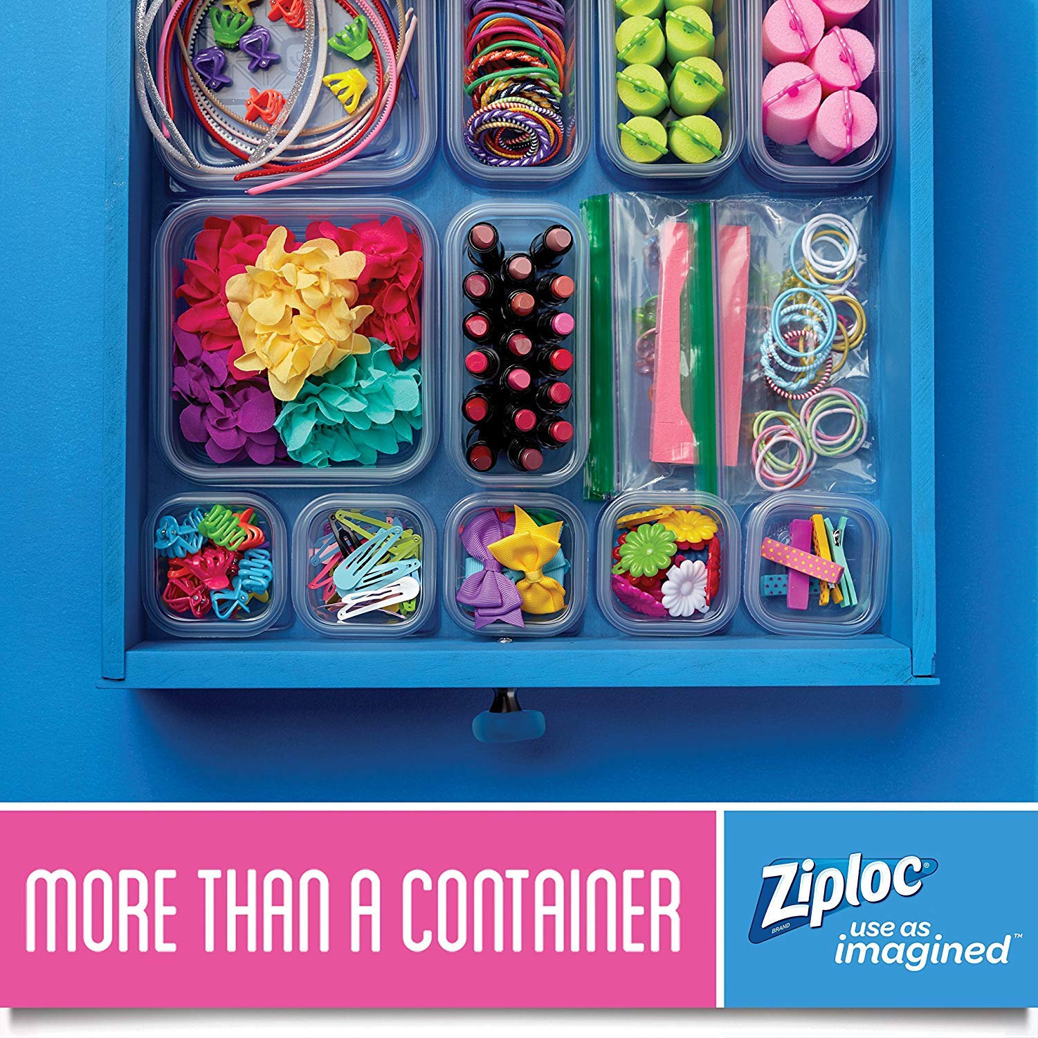 Ziploc Food Storage Meal Prep Containers Reusable for Kitchen Organization, Smart Snap Technology, Dishwasher Safe, Variety Pack, 12 Count