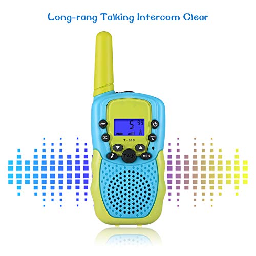 Selieve Toys for 3-12 Year Old Boys Girls, Walkie Talkies for Kids 22 Channels 2 Way Radio Toy with Backlit LCD Flashlight, Easter Basket Stuffers, 3 Miles Range for Outside, Camping, Hiking